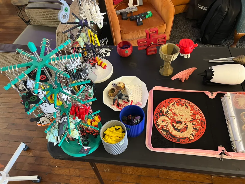 Large Keychain Rack by Spikeon Studio MakerWorld: Download Free 3D Models