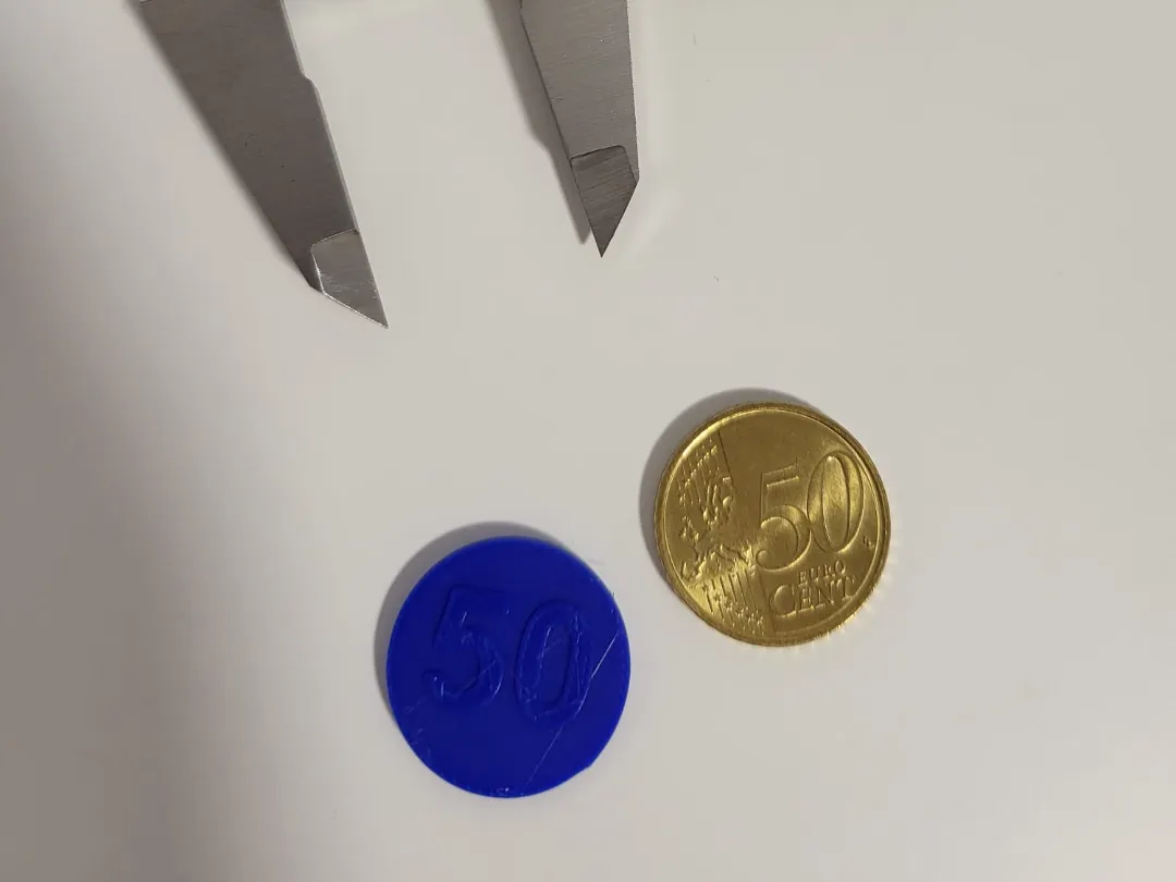 50 ct coin / shopping trolley coin - Free 3D Print Model - MakerWorld
