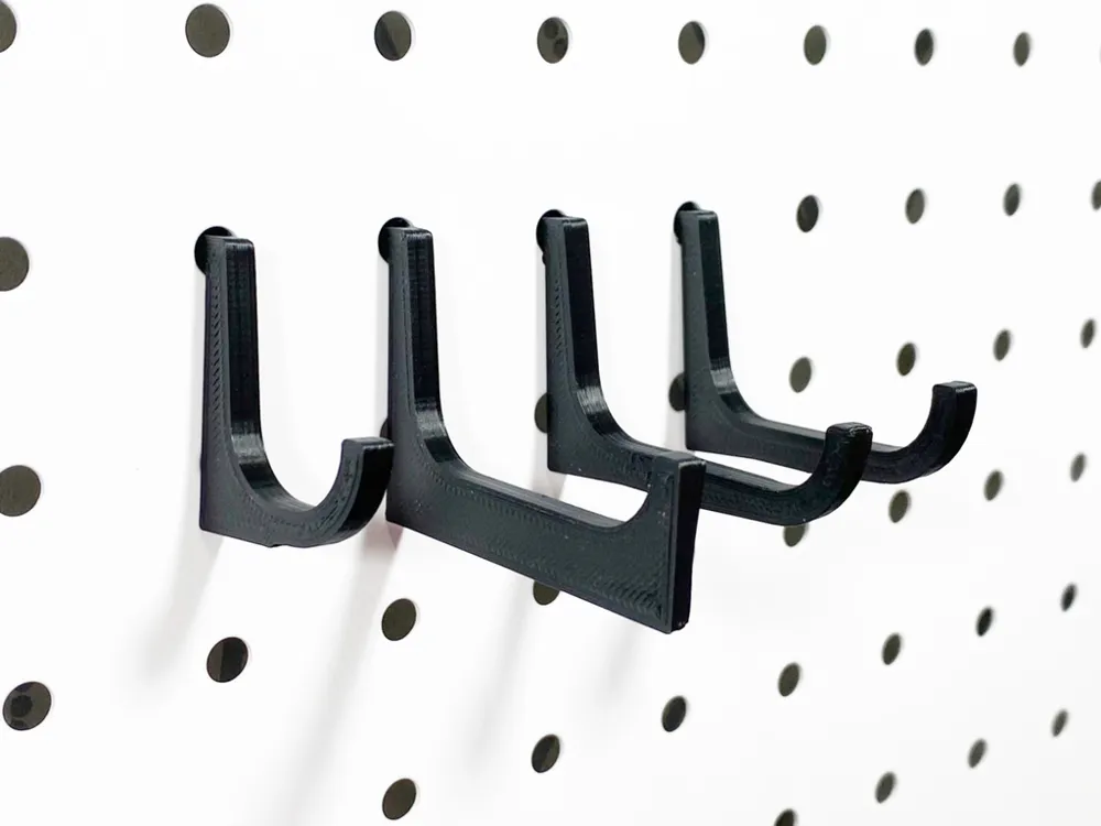 Hook with Snap lock for Pegboard by AppHero MakerWorld: Download Free ...
