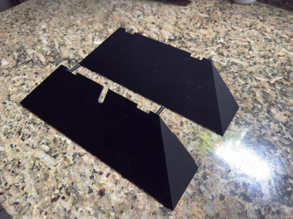 适用于 Chihiros WRGB 2 Pro 灯的端盖遮光罩 - 免费 3D 打印模型 - MakerWorld