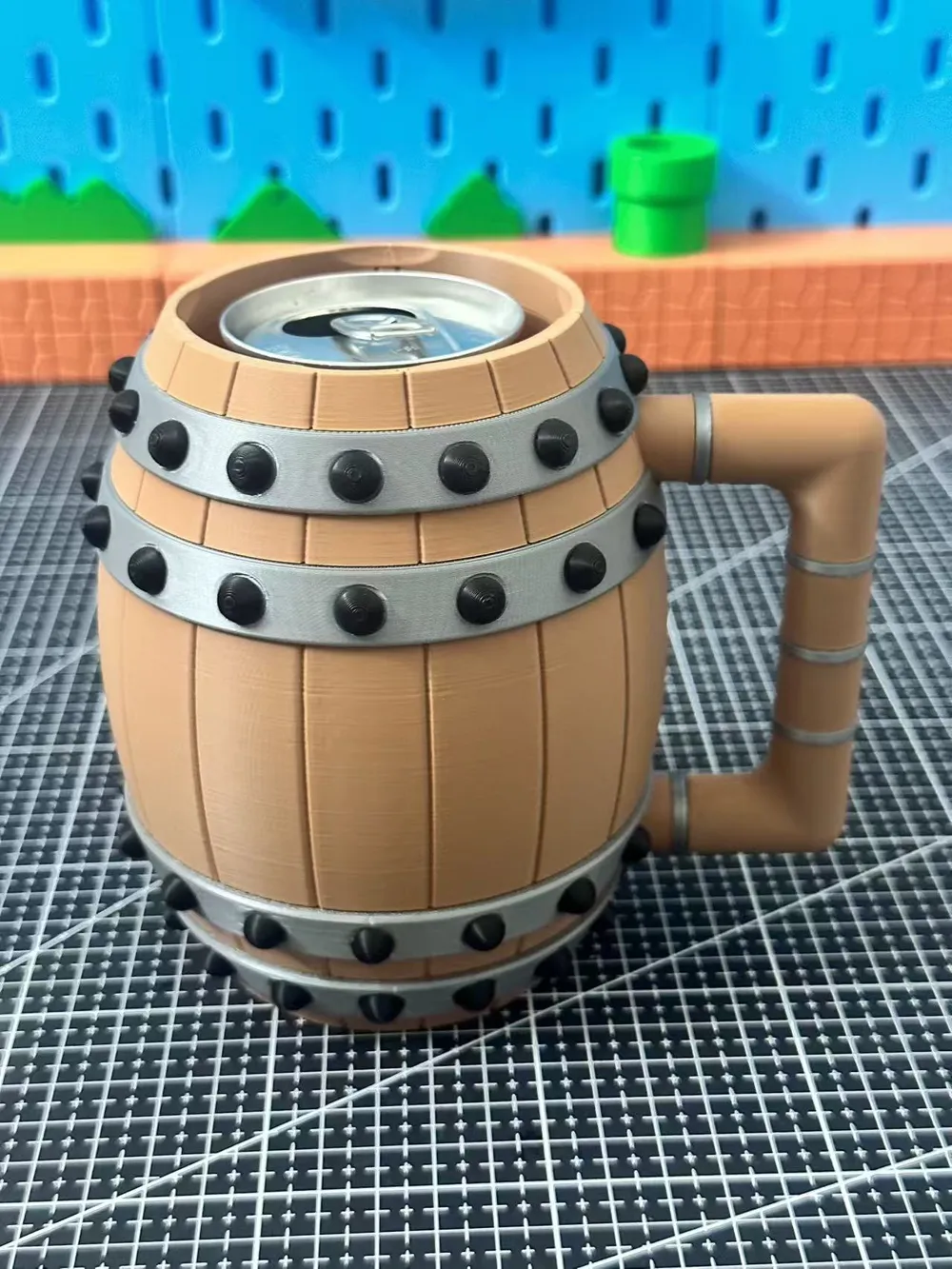 One Piece Cola/Wooden Barrel Cup - Free 3D Print Model - MakerWorld