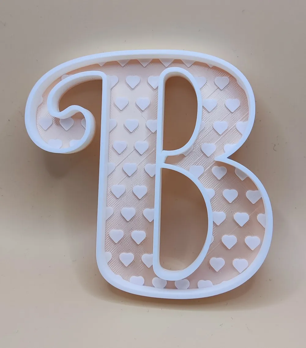 Letter Decor Designer with Emoji Patterns - Free 3D Print Model ...