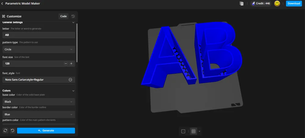 Designer de Decoração de Letras com Padrões de Emoji - Modelo gratuito ...
