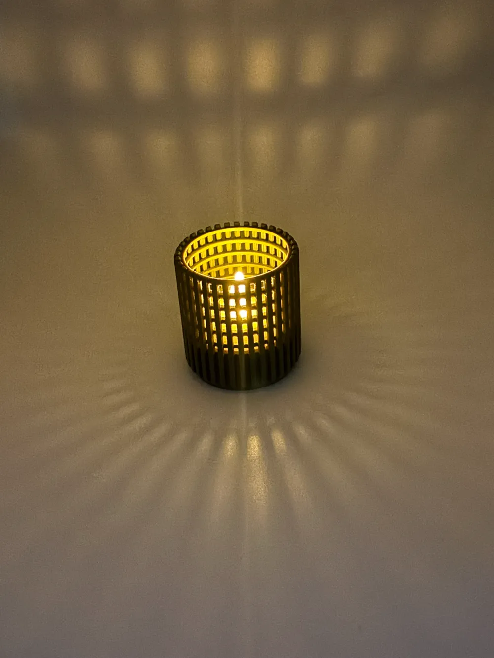 Modern Tea Lights by 3dfrog - MakerWorld