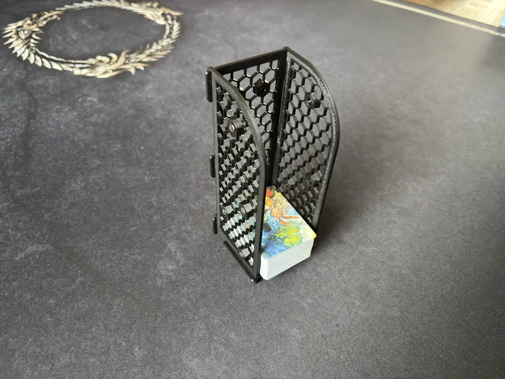 Card draw/discard single magnetic tray kit Mini - Free 3D Print Model ...