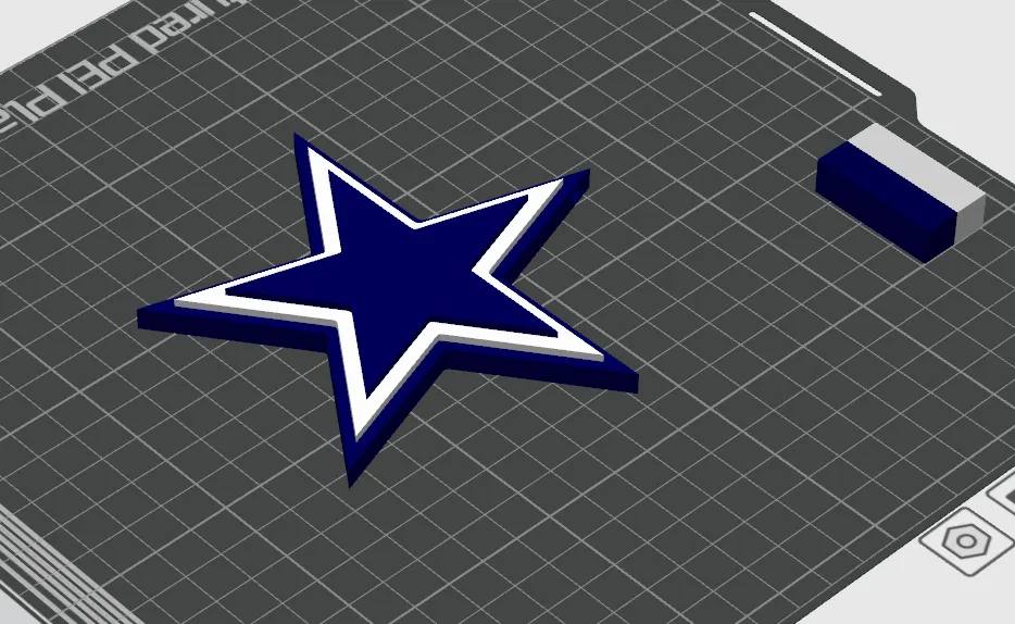 Dallas Cowboys Car Rearview Mirror Hanger by Salvadori MakerWorld ...