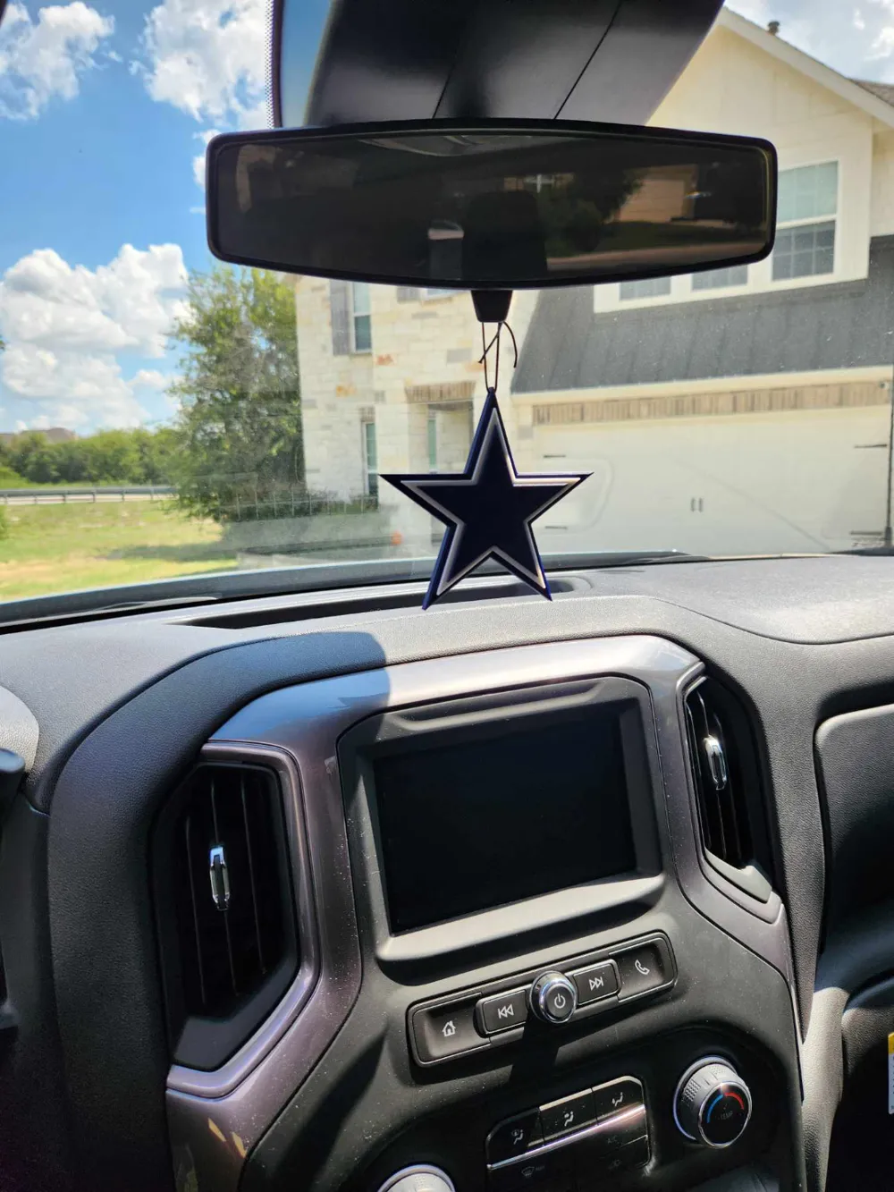 Dallas Cowboys Car Rearview Mirror Hanger by Salvadori MakerWorld ...