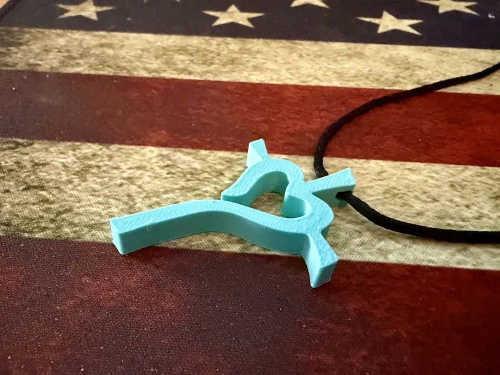 Heart Cross Pendant - Free 3D Print Model - MakerWorld