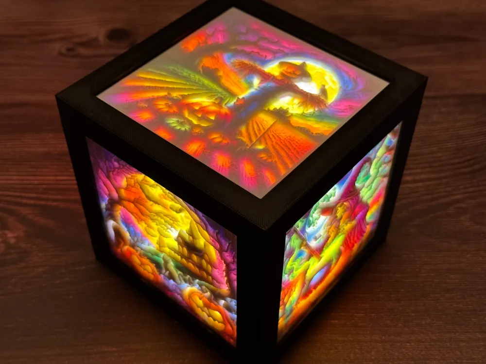 Modular Lantern - The Cube and Flat Top (Mk3) - Free 3D Print Model ...