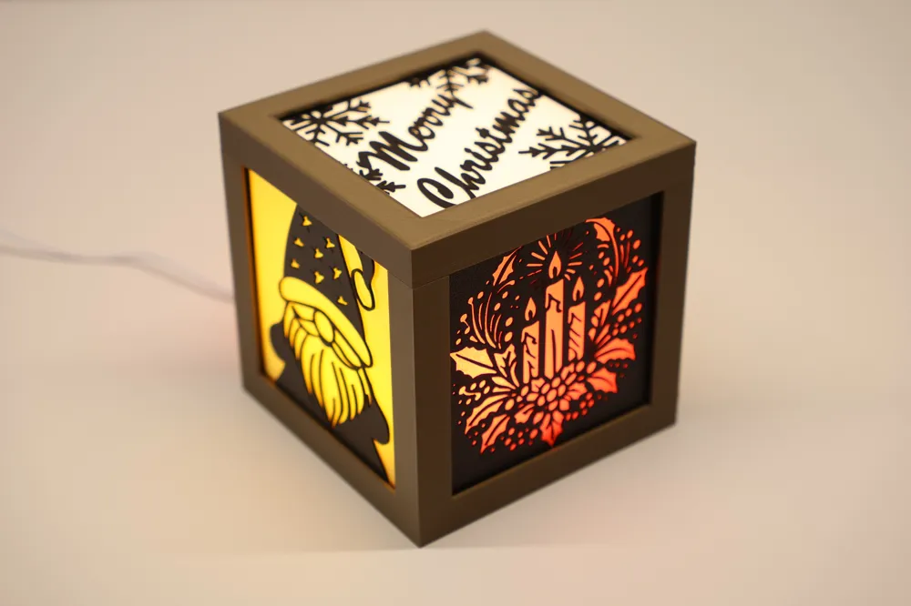 Modular Lantern - The Cube and Flat Top (Mk3) - Free 3D Print Model ...