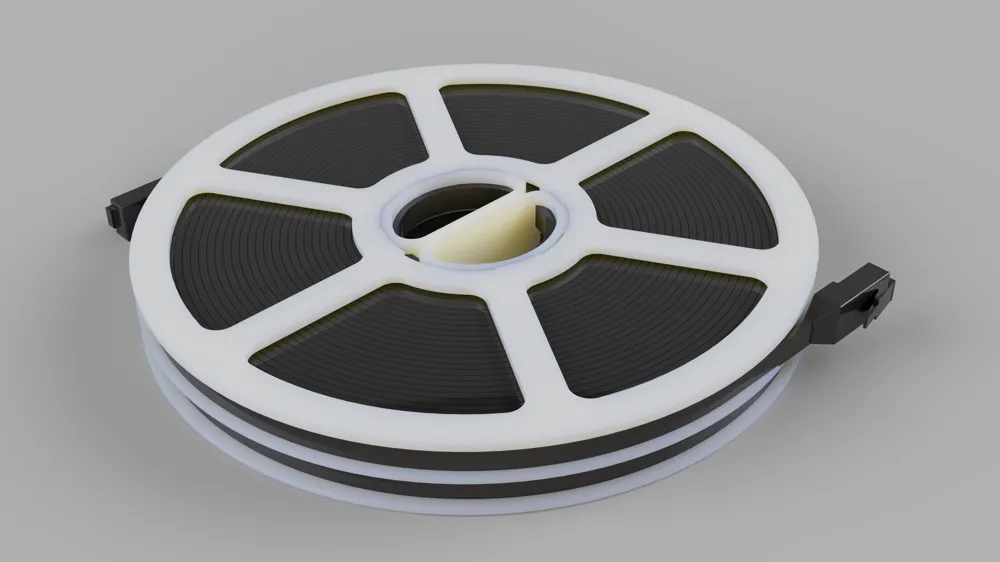 cable spool ethernet cable Remixed by Alex MakerWorld: Download Free 3D ...