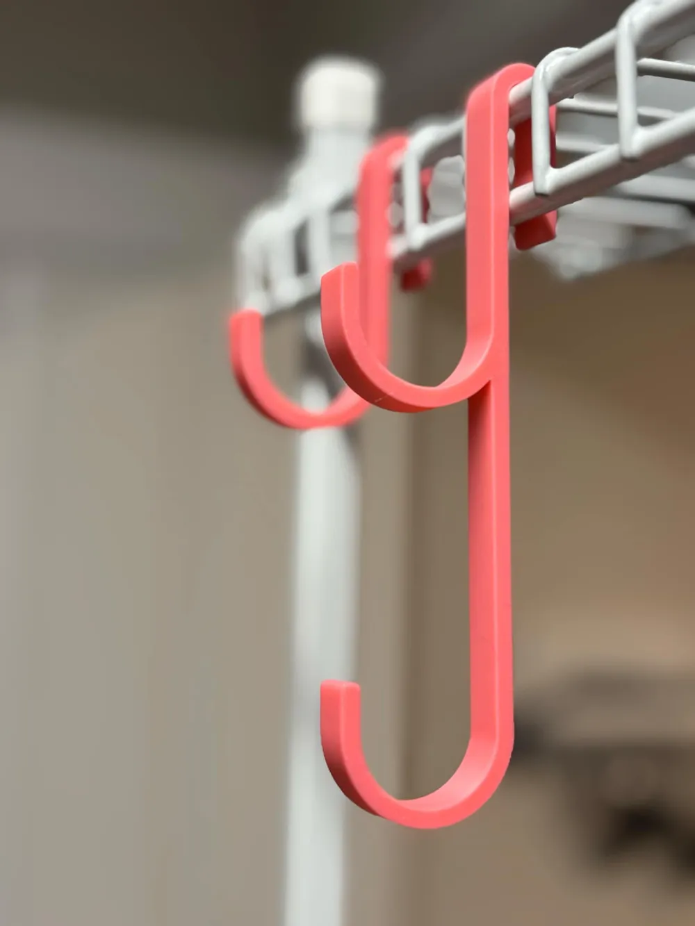 Closet maid pantry wire shelf hook - Two sizes by Tinker Link - MakerWorld