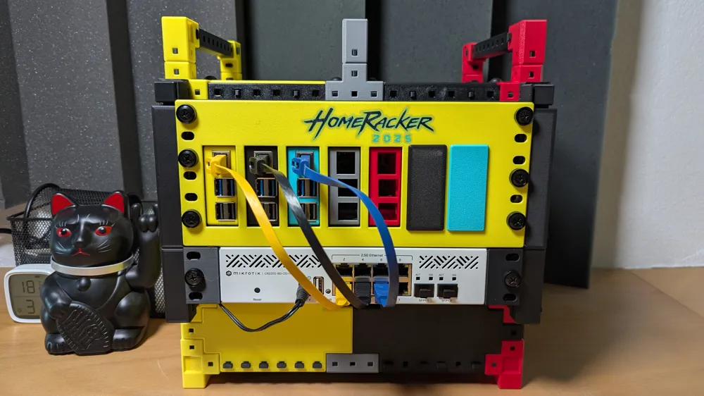 Modular 10" Server Rack by KellerLab MakerWorld: Download Free 3D Models