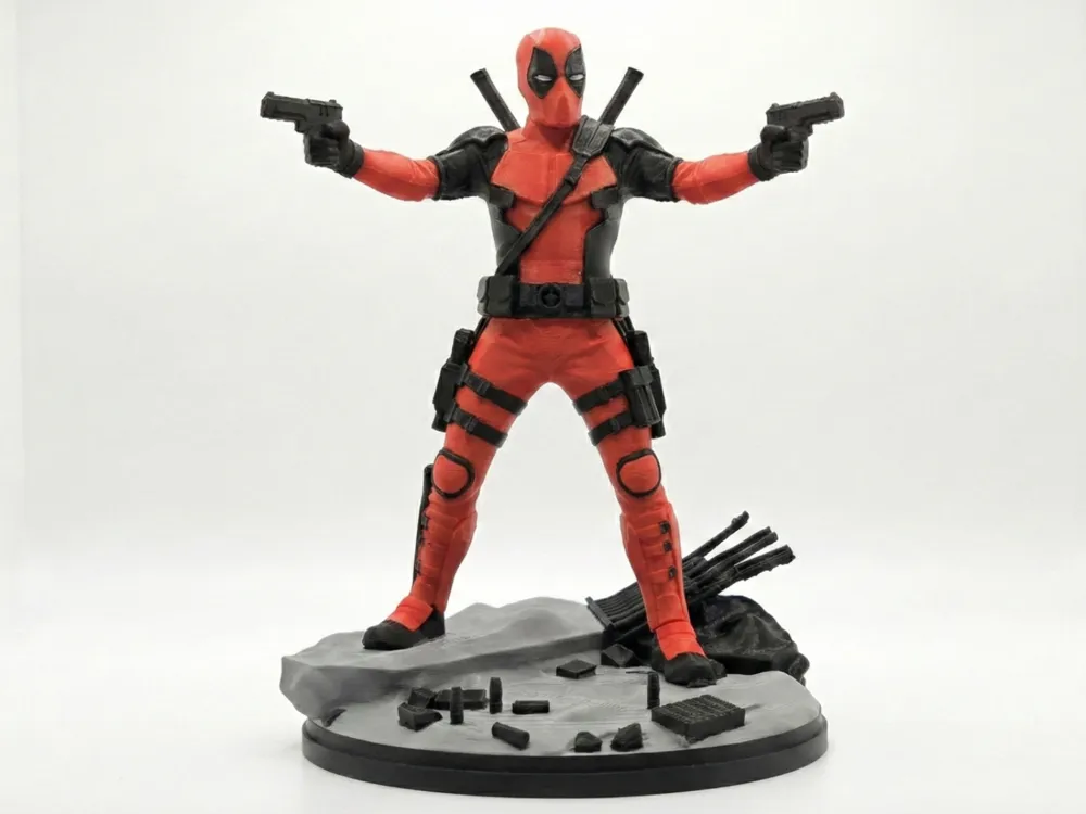 Deadpool - Tactical Dual Wield - Free 3D Print Model - MakerWorld