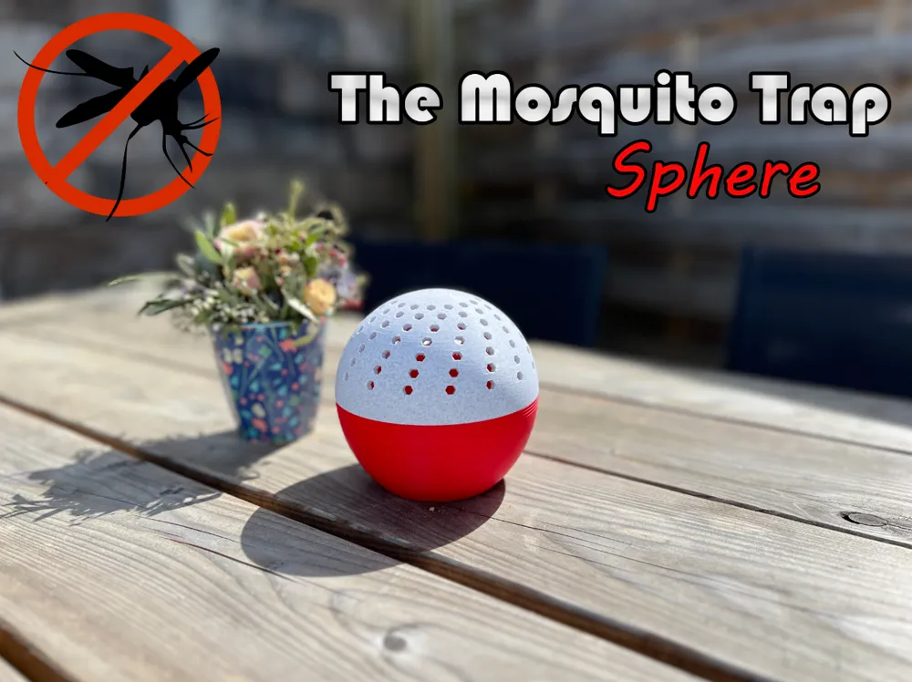 The Mosquito Trap Sphere by LemonArts MakerWorld: Download Free 3D Models