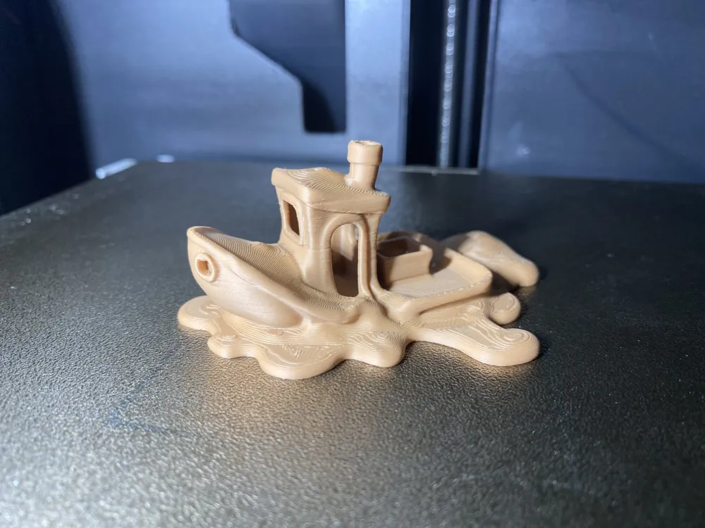 Melted Benchy - Free 3D Print Model - MakerWorld