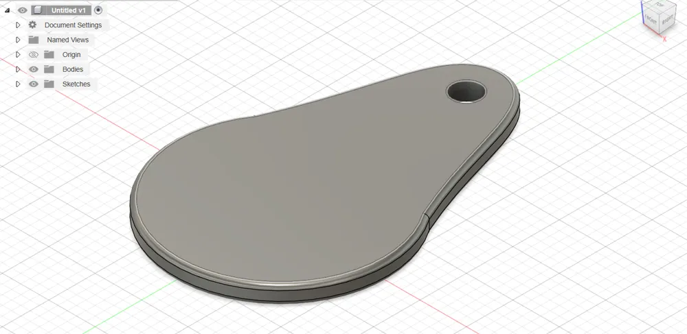 1 euro keychain by Fusion Works 3d - MakerWorld
