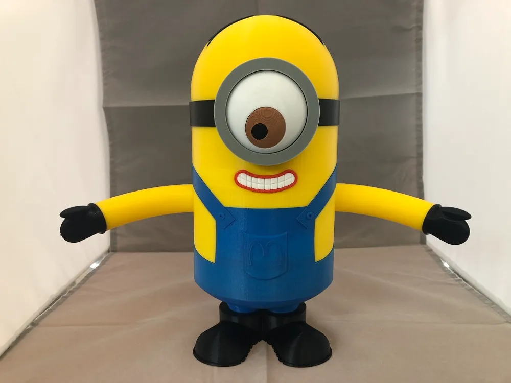 Minion Stuart Despicable me Multicolor multi part Remixed by ...