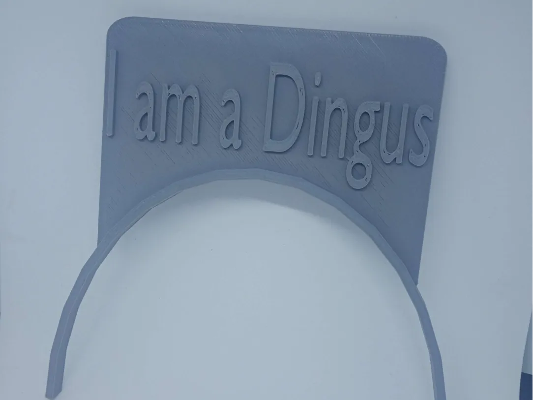Dingus Headband - Free 3D Print Model - MakerWorld