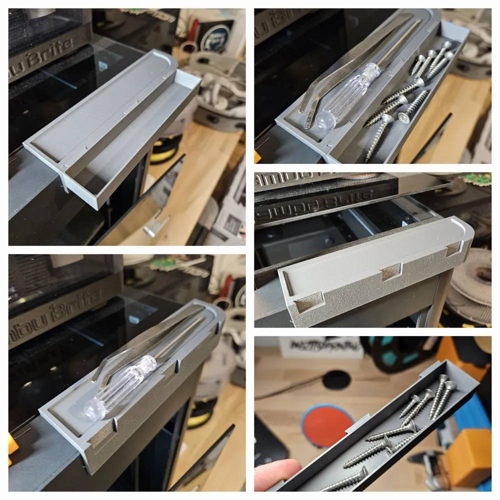 P1S and P1P Top Tray with interchangeable boxes and tools ...