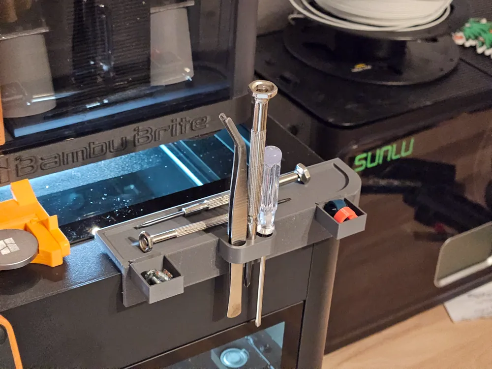 P1S and P1P Top Tray with interchangeable boxes and tools ...