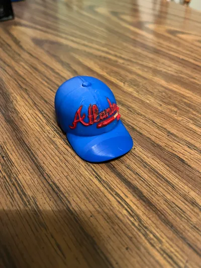 Atlanta Braves baseball hat by fnapier68 MakerWorld: Download Free 3D ...