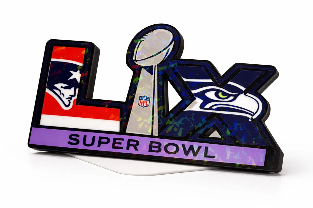 SUPERBOWL 60 LIGHTBOX - Free 3D Print Model - MakerWorld