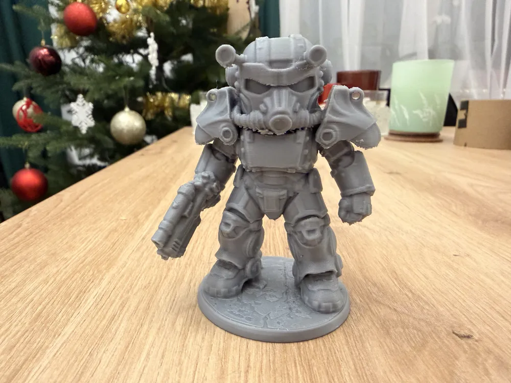 Power Armor T60 - Fallout - Free 3D Print Model - MakerWorld