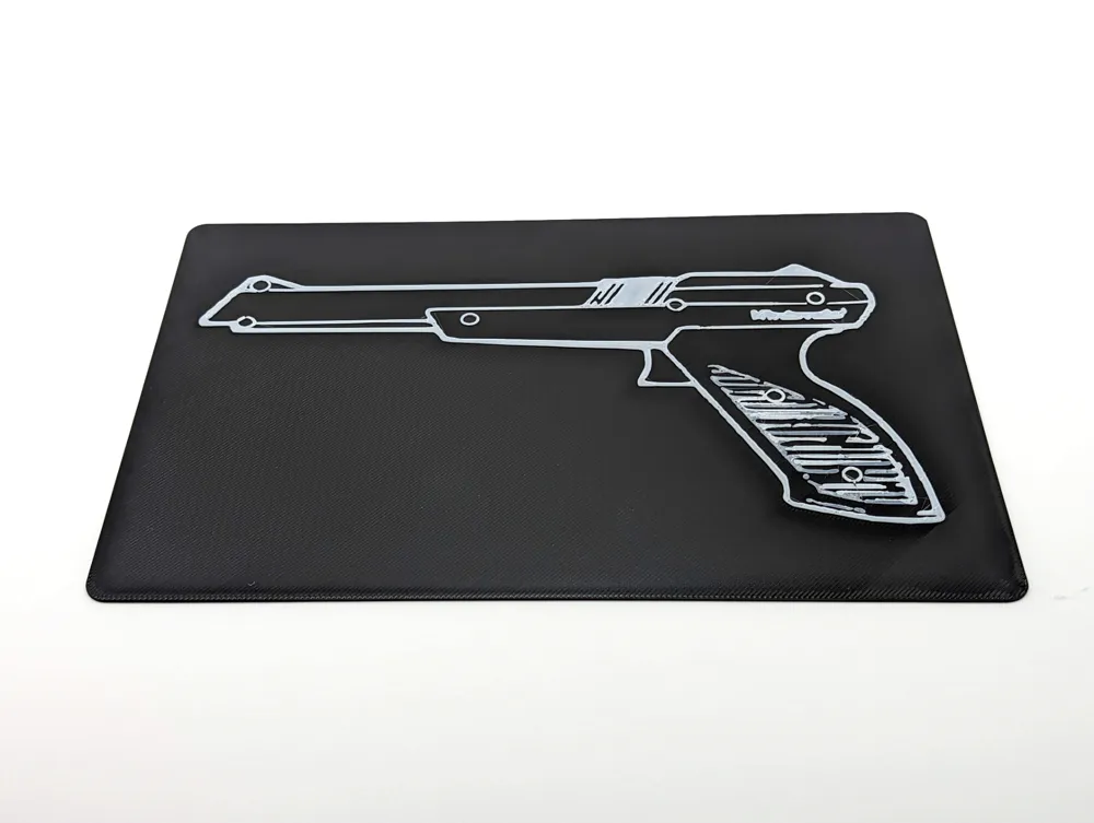 NES Zapper Patent Art - No Cord Remixed by Ken Mills - MakerWorld