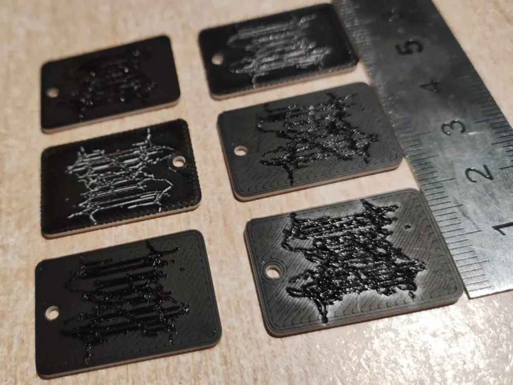 Customizable tags for laser engraving by Marinade - MakerWorld