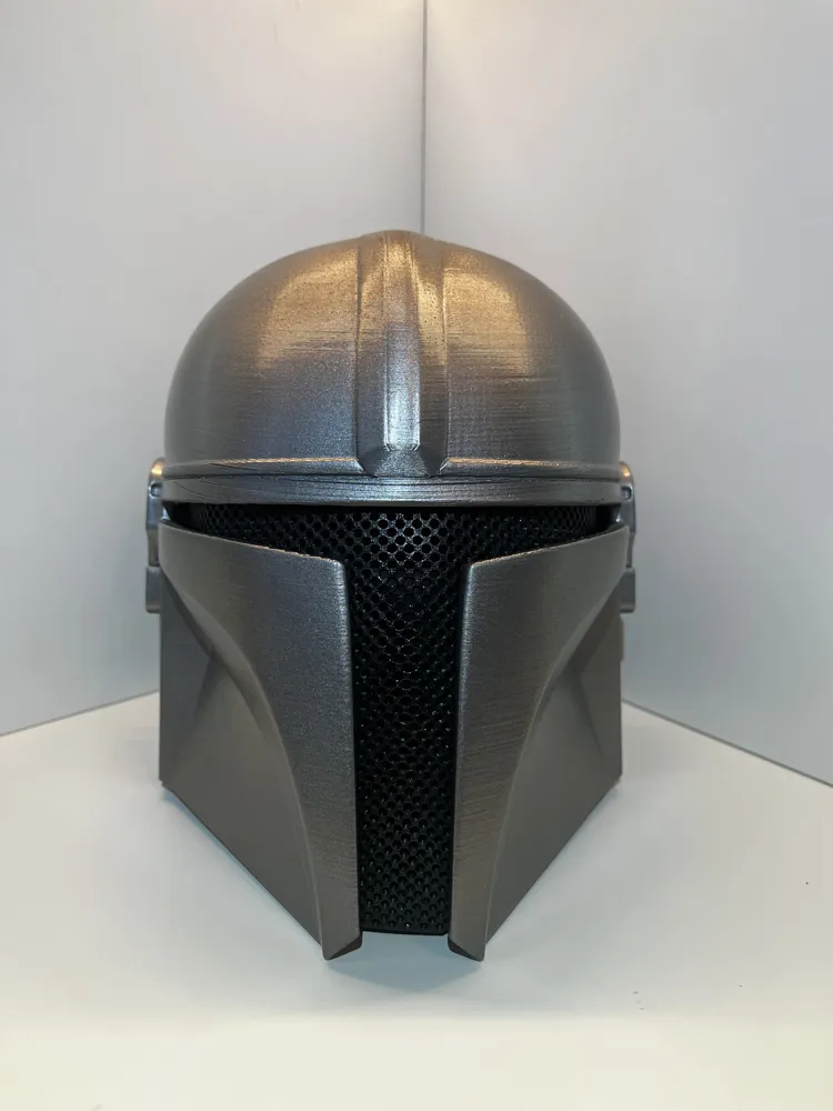Mandalorian Helmet See-Through Visor Mesh - Free 3D Print Model ...