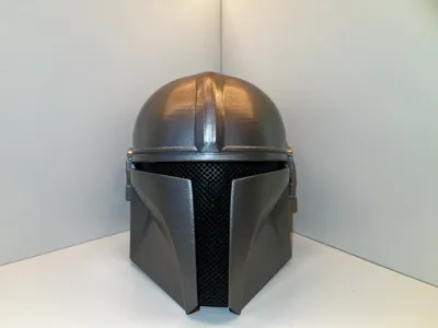 Mandalorian Helmet See-Through Visor Mesh - Free 3D Print Model ...