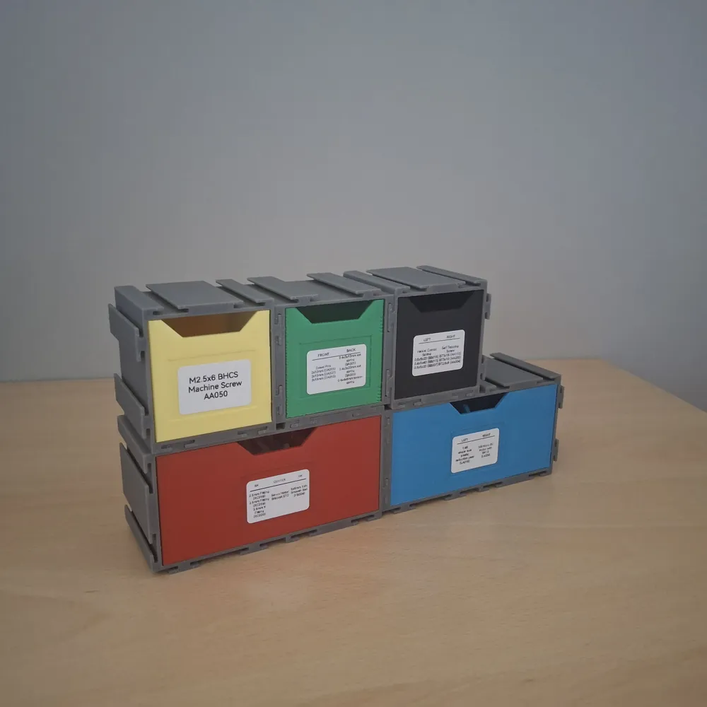 Modular Storage System V1 by LucaDilo MakerWorld: Download Free 3D Models