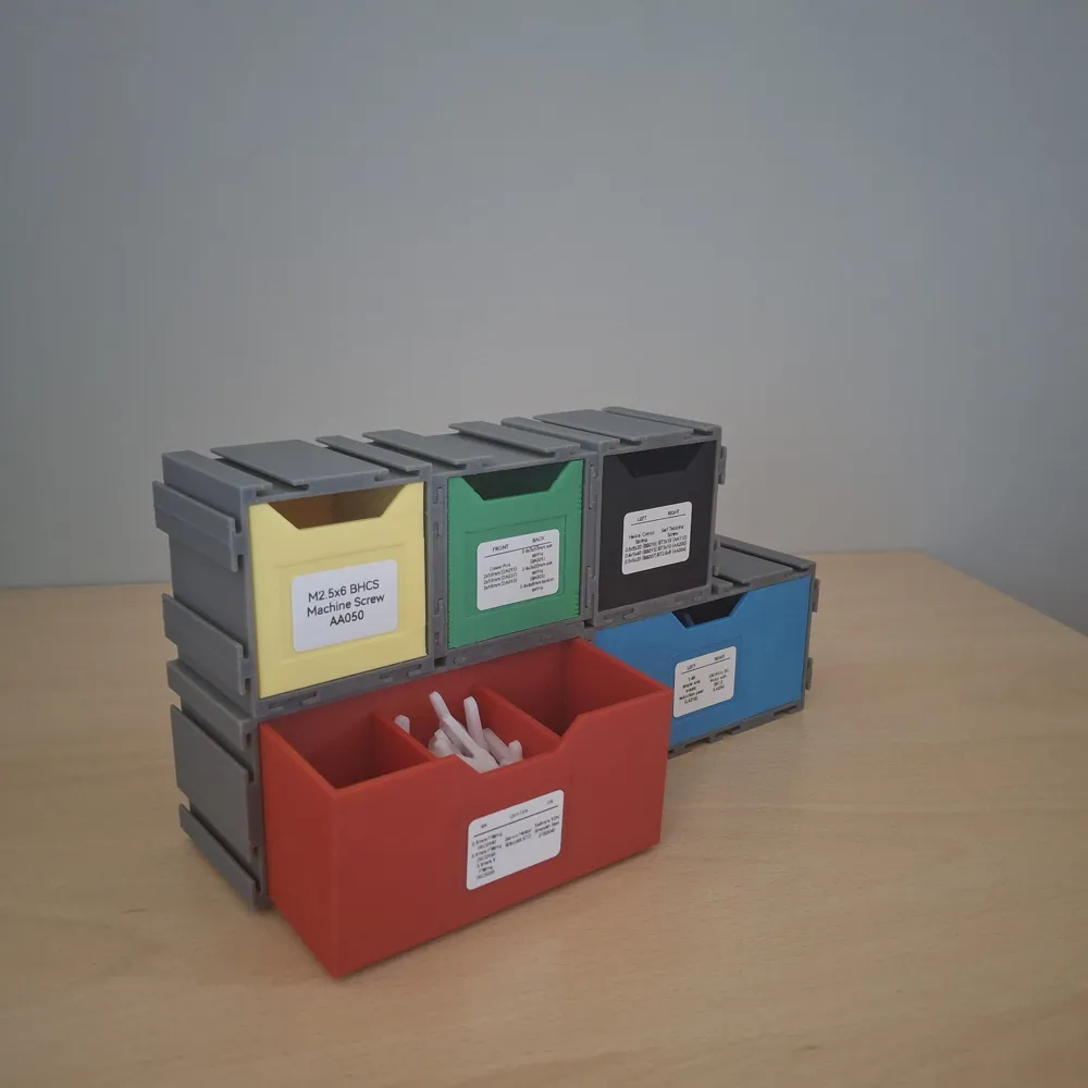 Modular Storage System V1 by LucaDilo MakerWorld: Download Free 3D Models