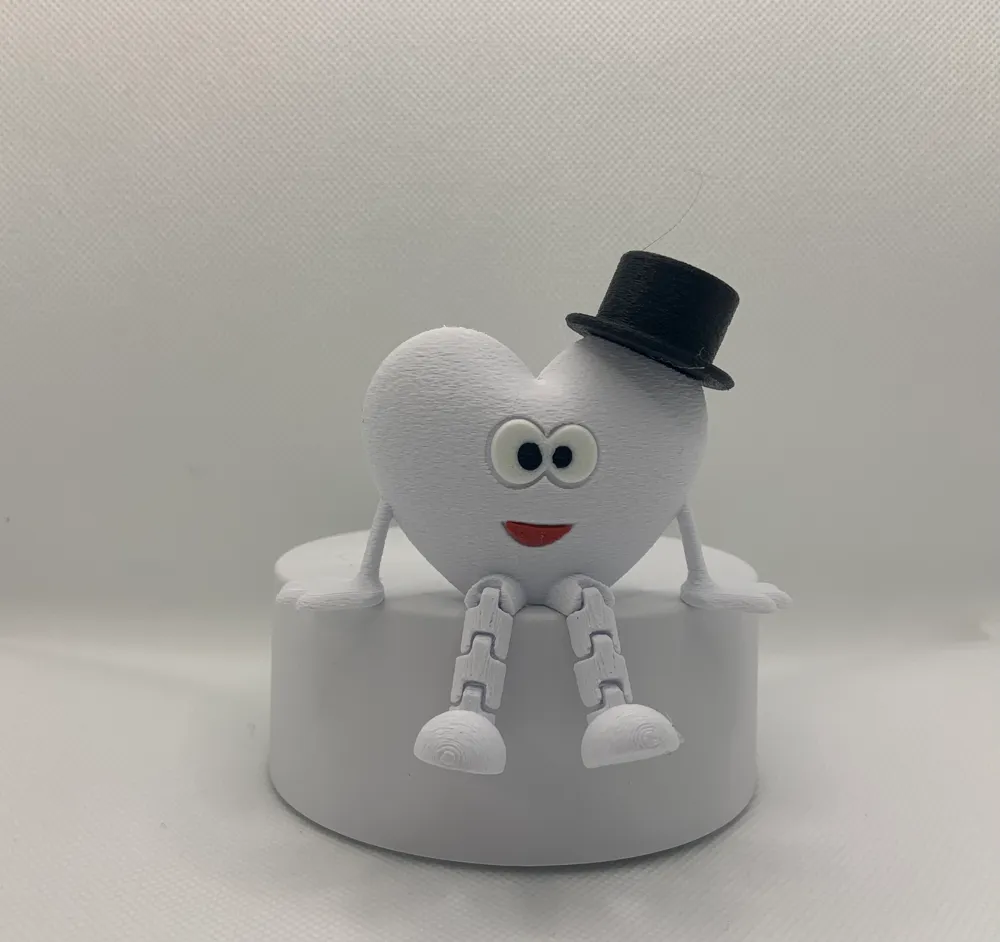 Mr Heart & Miss Heart Family by Slowpoke's Workshop - MakerWorld
