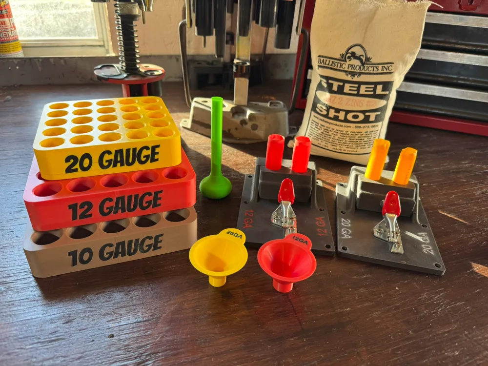 Shotgun Shotshell Reloading Collection by anddgraham - MakerWorld