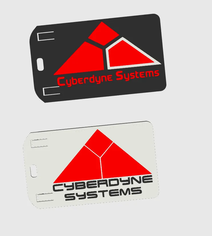 Badge Holder Terminator ID Card Cyberdyne Systems by Fabbiotto ...