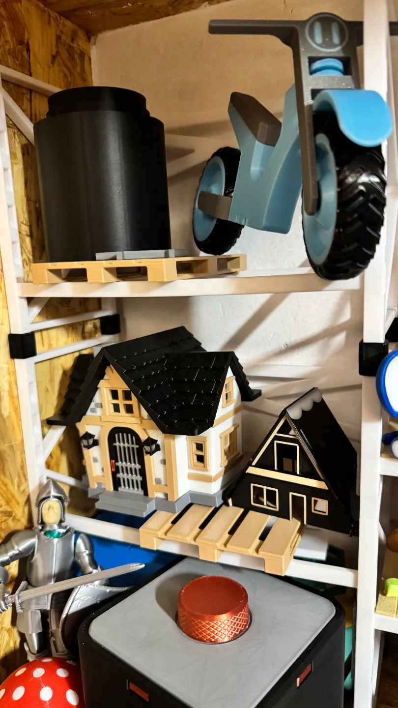 Mini Warehouse for model display Remixed by MILK+3D - MakerWorld