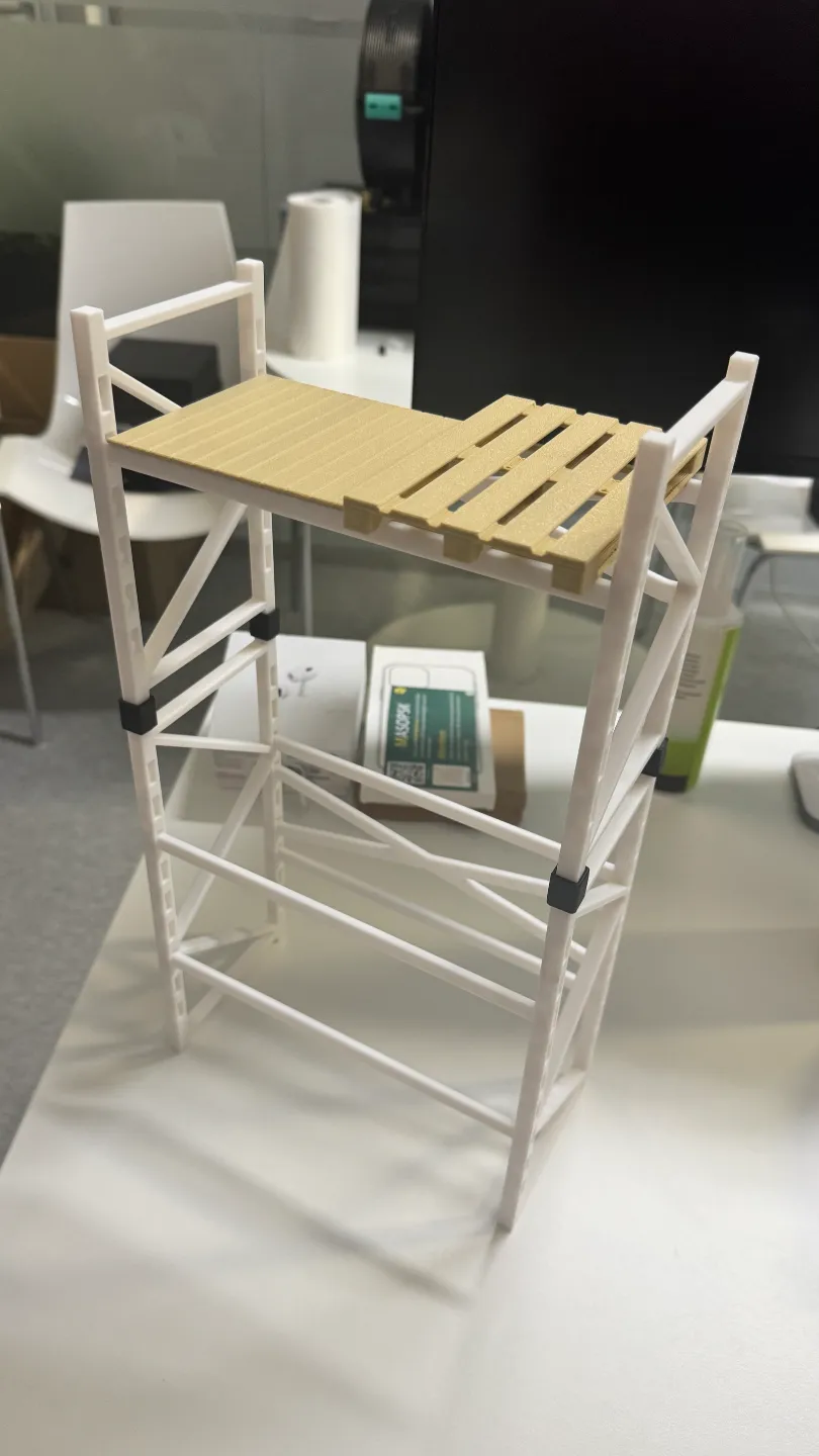 Mini Warehouse for model display Remixed by MILK+3D - MakerWorld