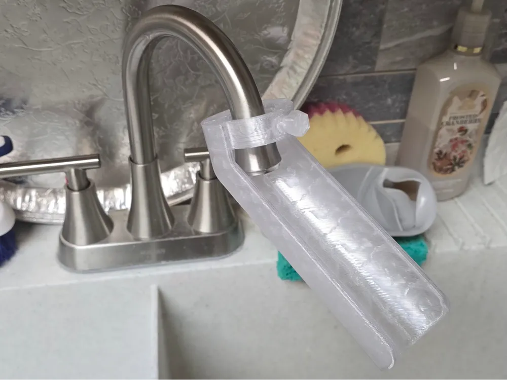 Rallonge de robinet d'évier paramétrique - Modèle d'Impression 3D ...