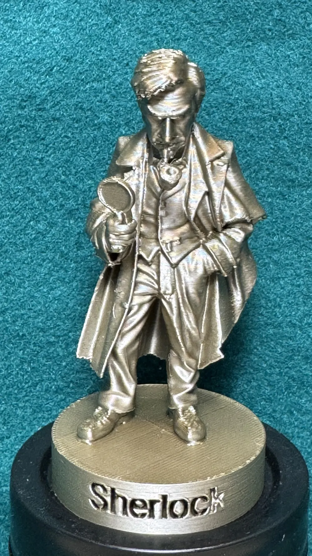 Serie di personaggi di fantasia #1: Sherlock Holmes - Free 3D Print ...