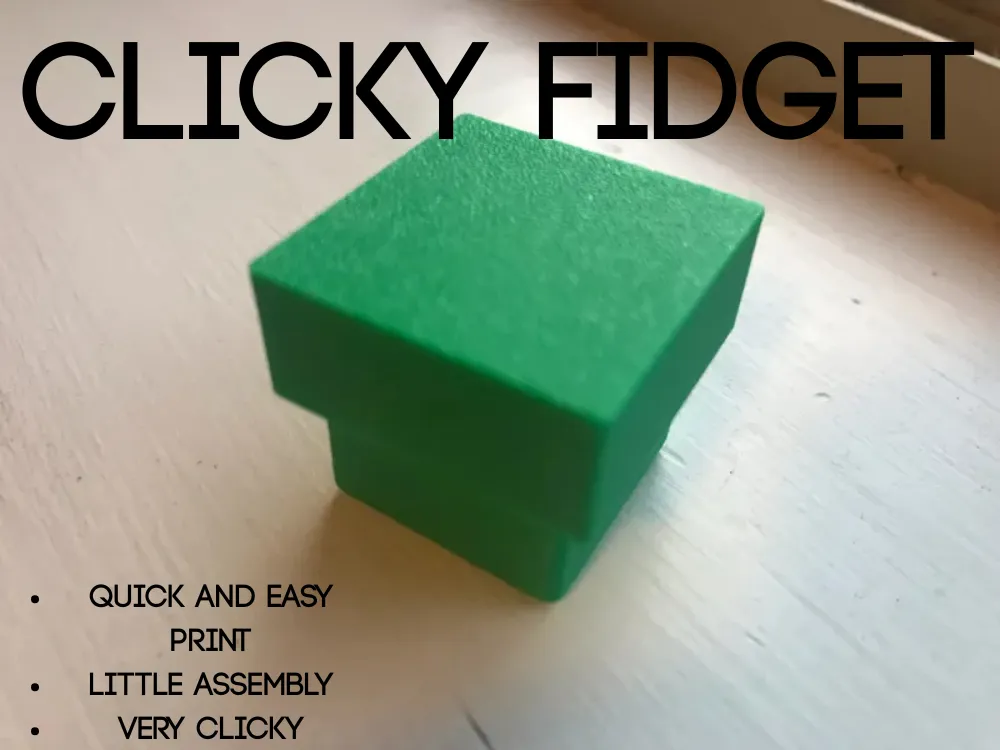 Clicky Keyboard Button Fidget by chompy MakerWorld: Download Free 3D Models