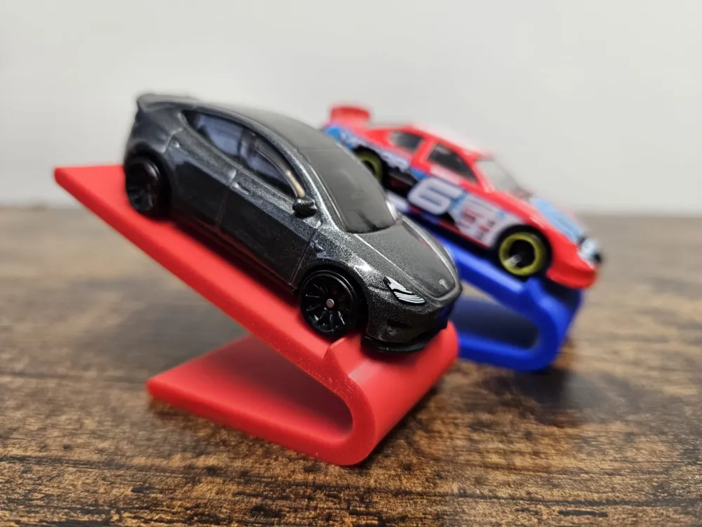 Toy Car Display stand (Hotwheels) by Gerrit D - MakerWorld