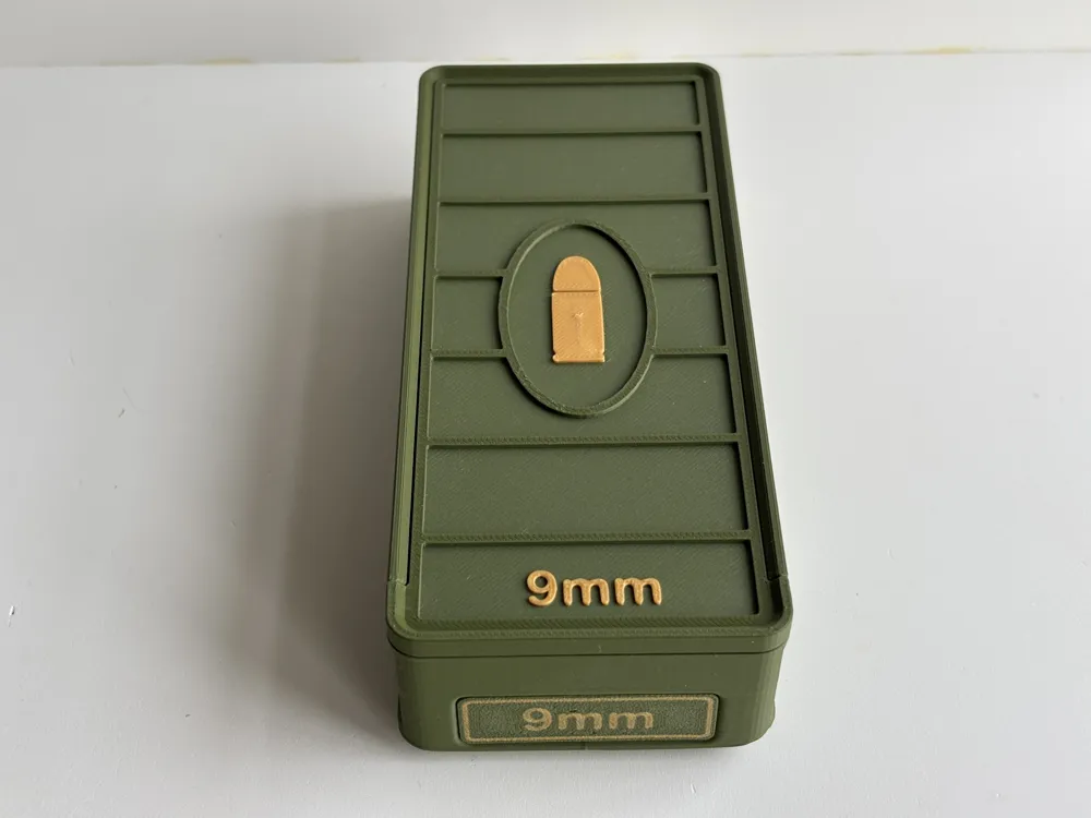 Ammo Box 9mm 46 Round for three 15 Round Mags + 1 by Coconut MakerWorld ...