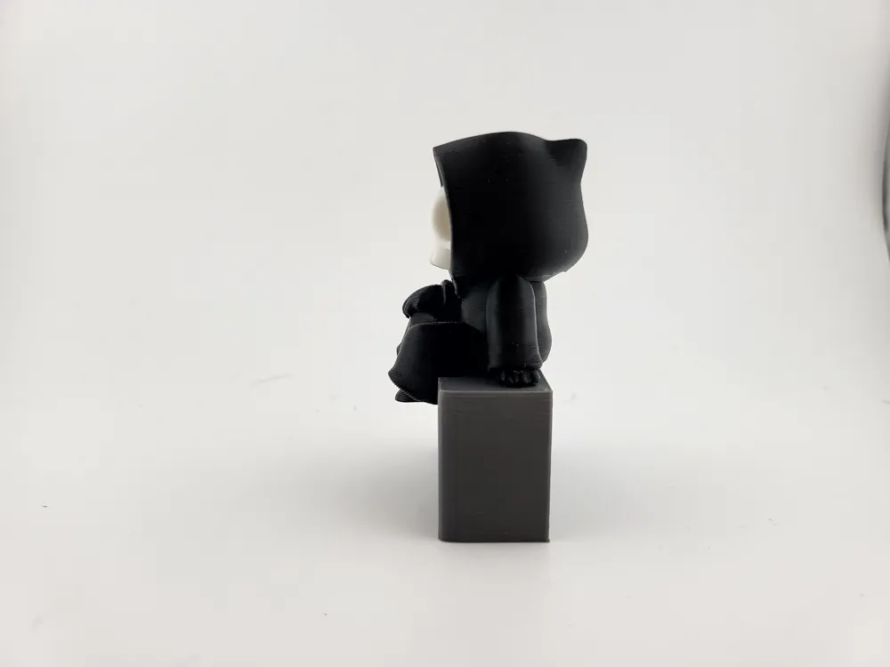 Grim Reaper on Tombstone Stylized Printed Figure - Free 3D Print Model ...