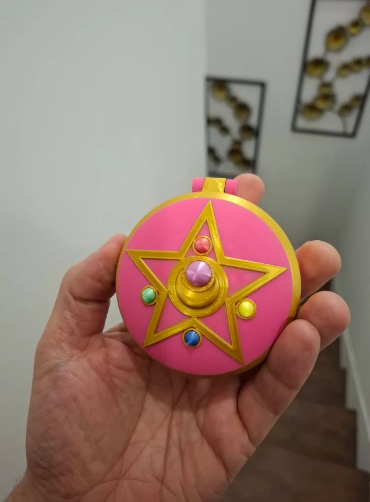 Sailor Moon Mirror Compact. by s_branquinho MakerWorld: Download Free ...