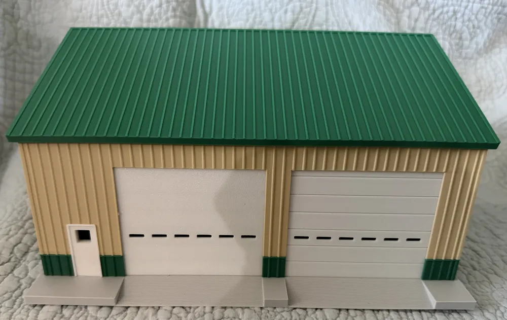 1/64 Machinery Shed - Free 3D Print Model - MakerWorld