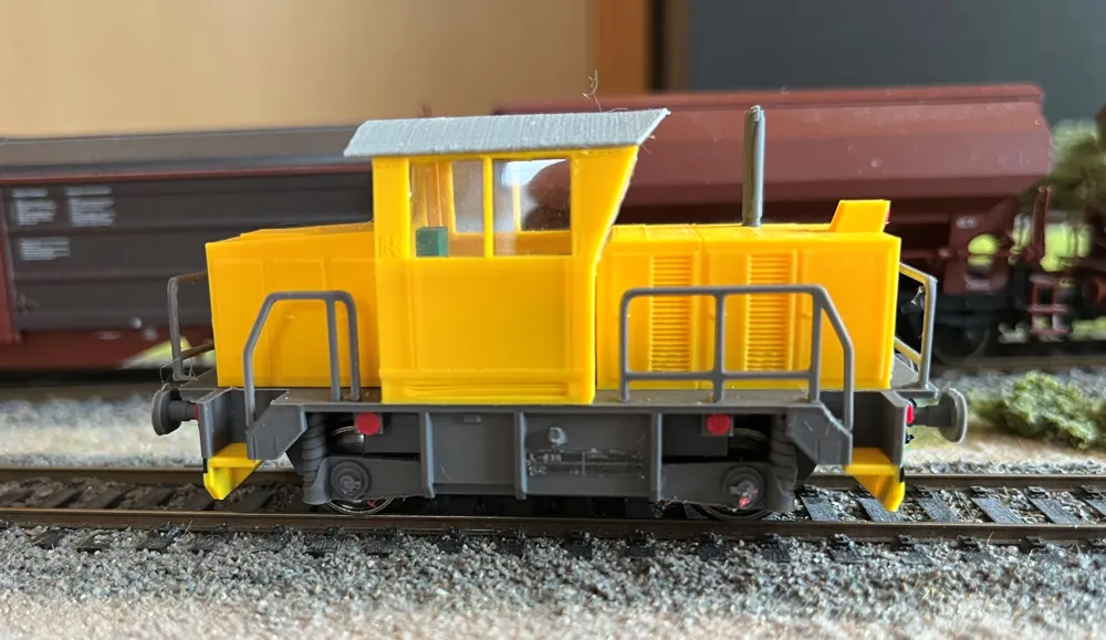 DE2 from Derail Valley in H0 scale - Free 3D Print Model - MakerWorld