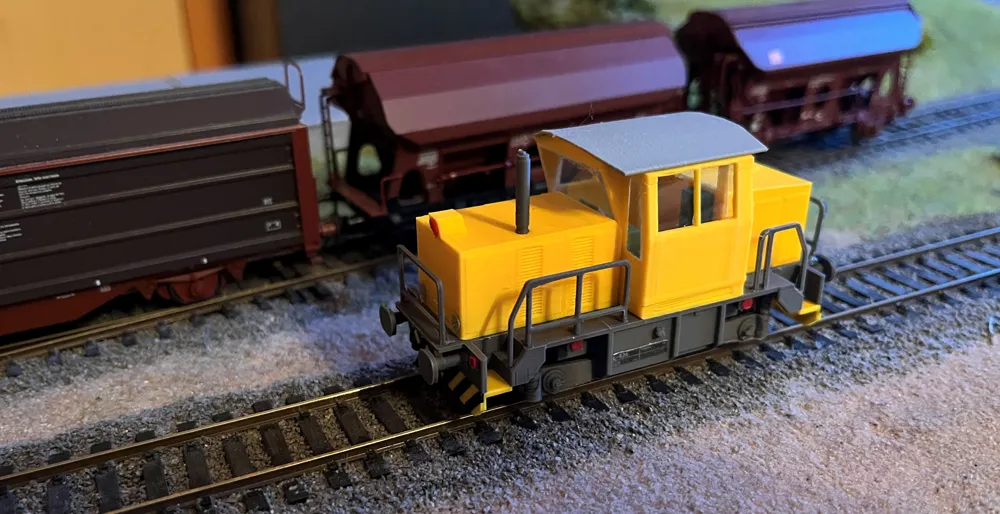 DE2 from Derail Valley in H0 scale - Free 3D Print Model - MakerWorld