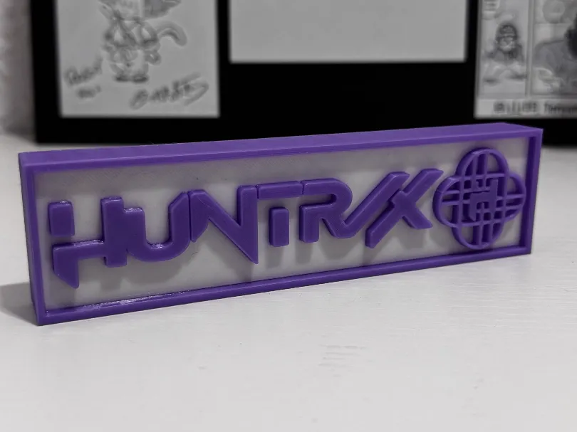 HUNTRIX Logo (kpop demon hunters) by crushi MakerWorld: Download Free ...